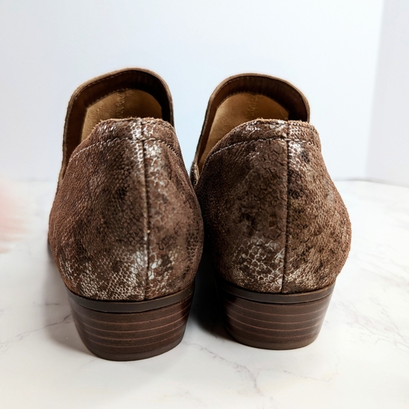 Naturalizer | Shoes | Naturalizer Belinda Brown Metallic Snake Print ...